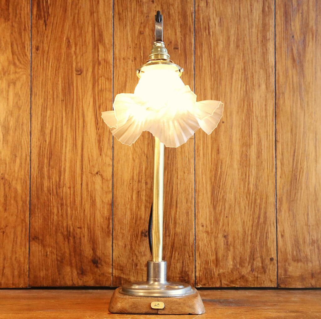 Lampe de bureau Art Déco création unique